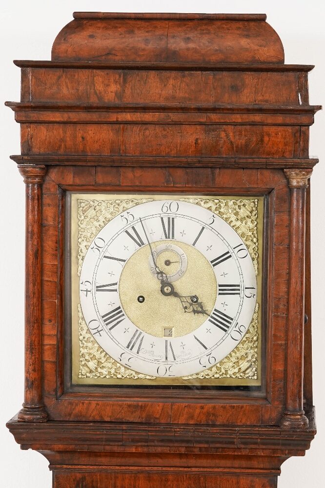 Rare Daniel Quare tall case clock owned by Benj. Franklin’s grandson ...